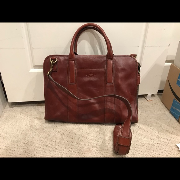 Bags | Fossil Briefcase | Poshmark
